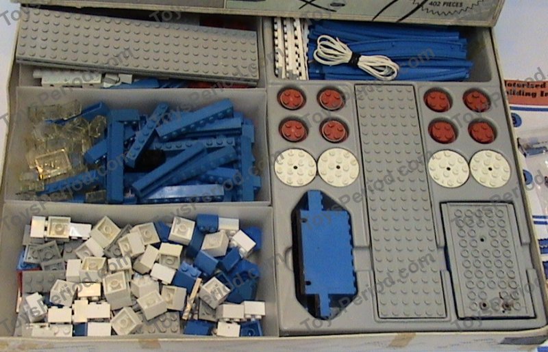 LEGO 113-2 Motorized Train Set Instructions and Parts List