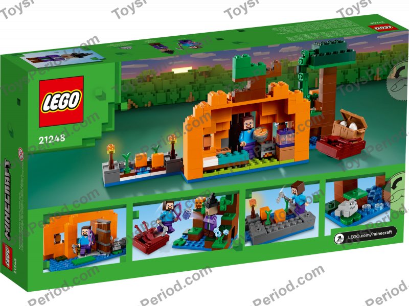 LEGO 21248 The Pumpkin Farm Set Parts List