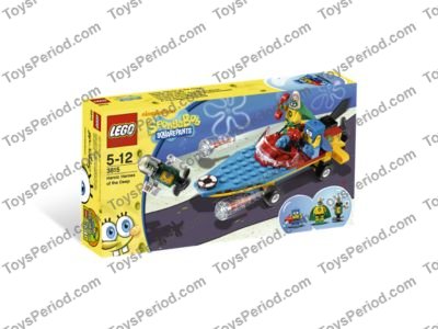 LEGO 3815 Heroic Heroes of the Deep Set Parts List