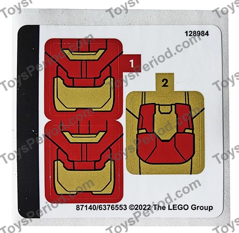 LEGO Sets with Part 76203stk01 Sticker Sheet for Set 76203 - (87140/ ...