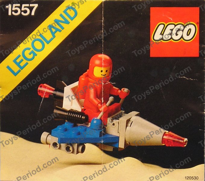 Space Theme Sets - LEGO 1557 Space Scooter Vintage 1986 Rare Classic ...