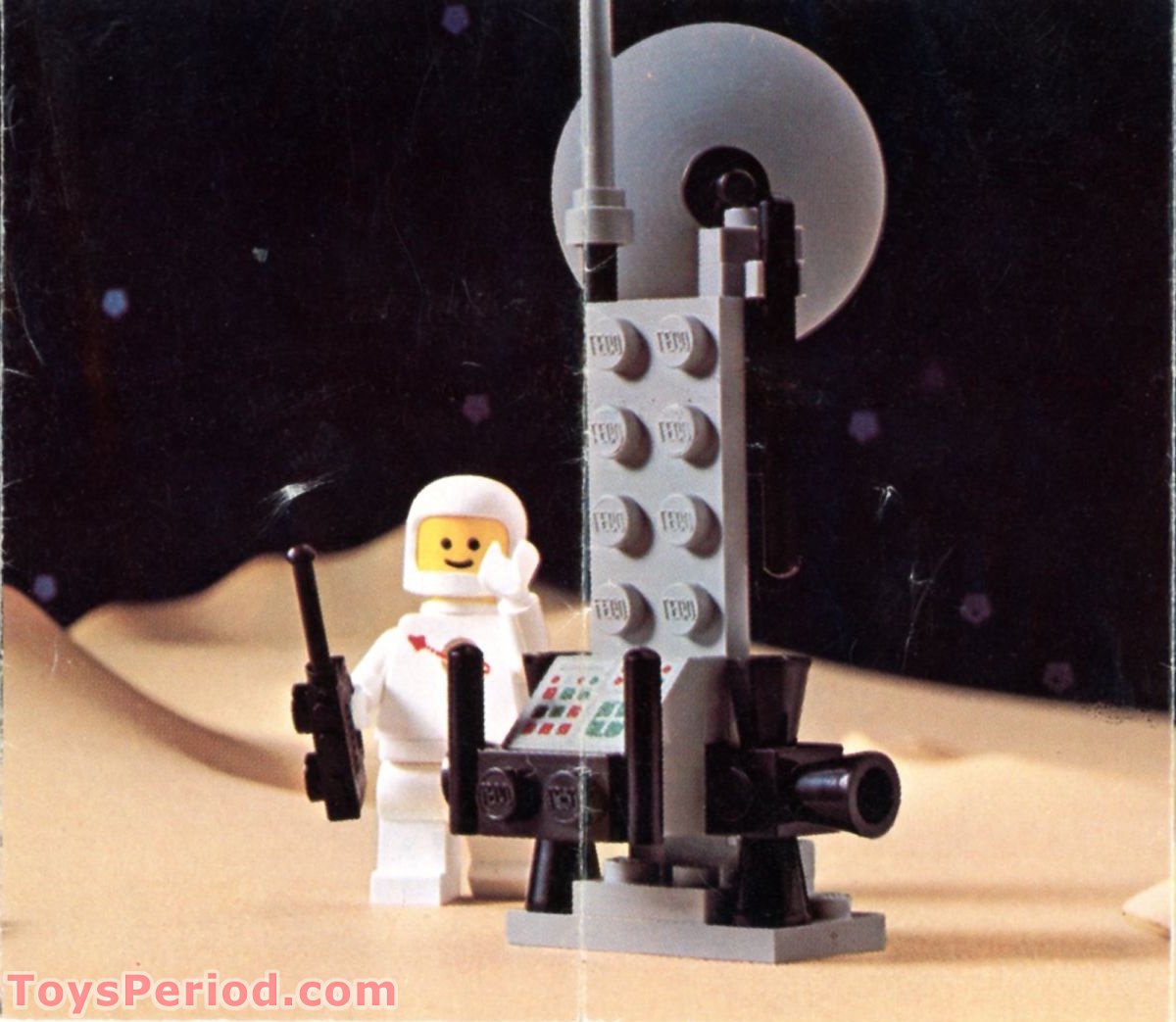 LEGO 6801 Space Scooter Instructions and Parts List