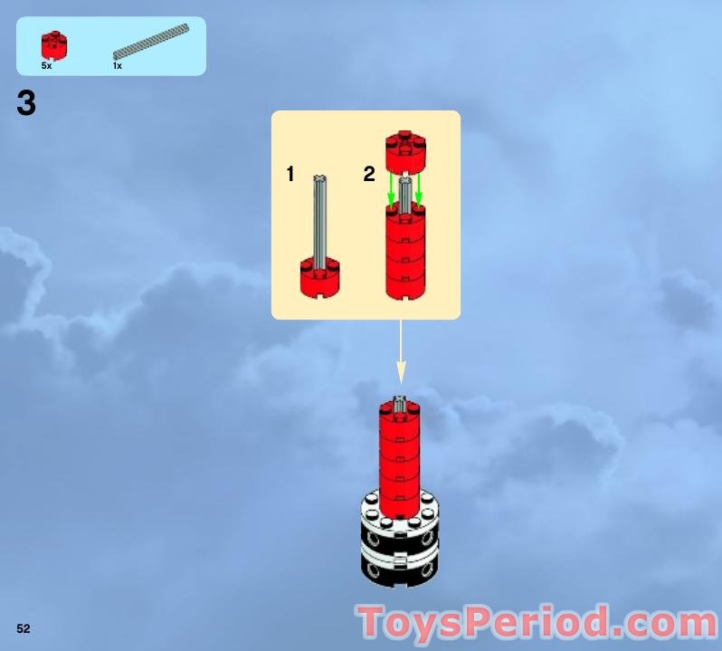 LEGO 9467 The Ghost Train Instructions and Parts List