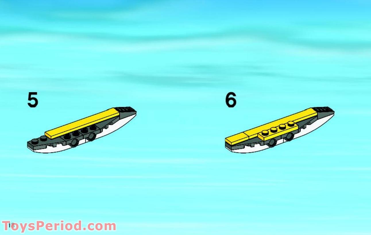 LEGO 3178 Seaplane Instructions and Parts List