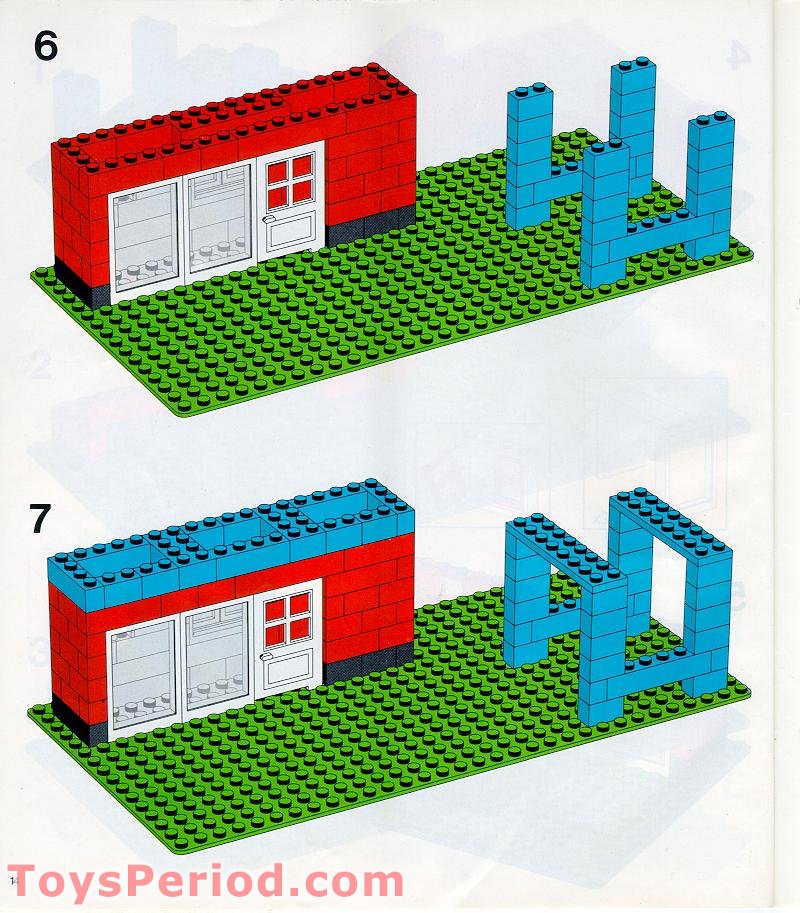 LEGO 565-2 Build-N-Store Chest, 5 Plus Instructions and Parts List