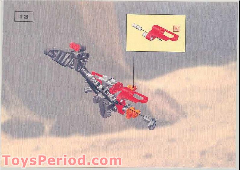 LEGO 10023 Bionicle Master Builder Set Instructions and Parts List