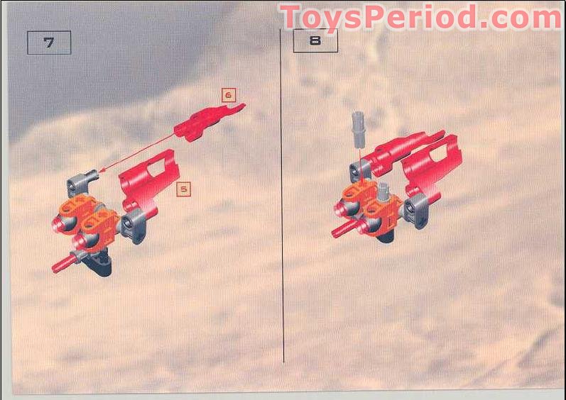 LEGO 10023 Bionicle Master Builder Set Instructions and Parts List
