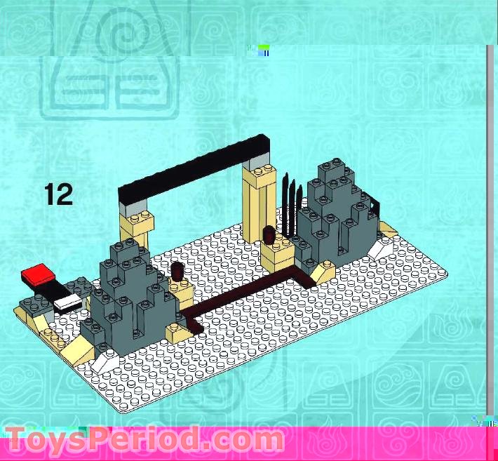 LEGO 3828 Air Temple Instructions and Parts List