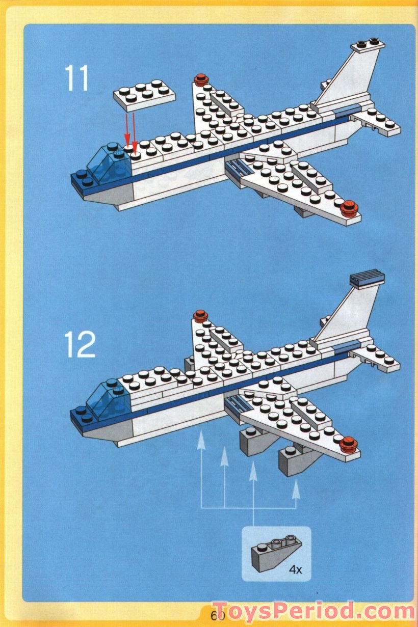 LEGO 4098 High Flyers Instructions and Parts List