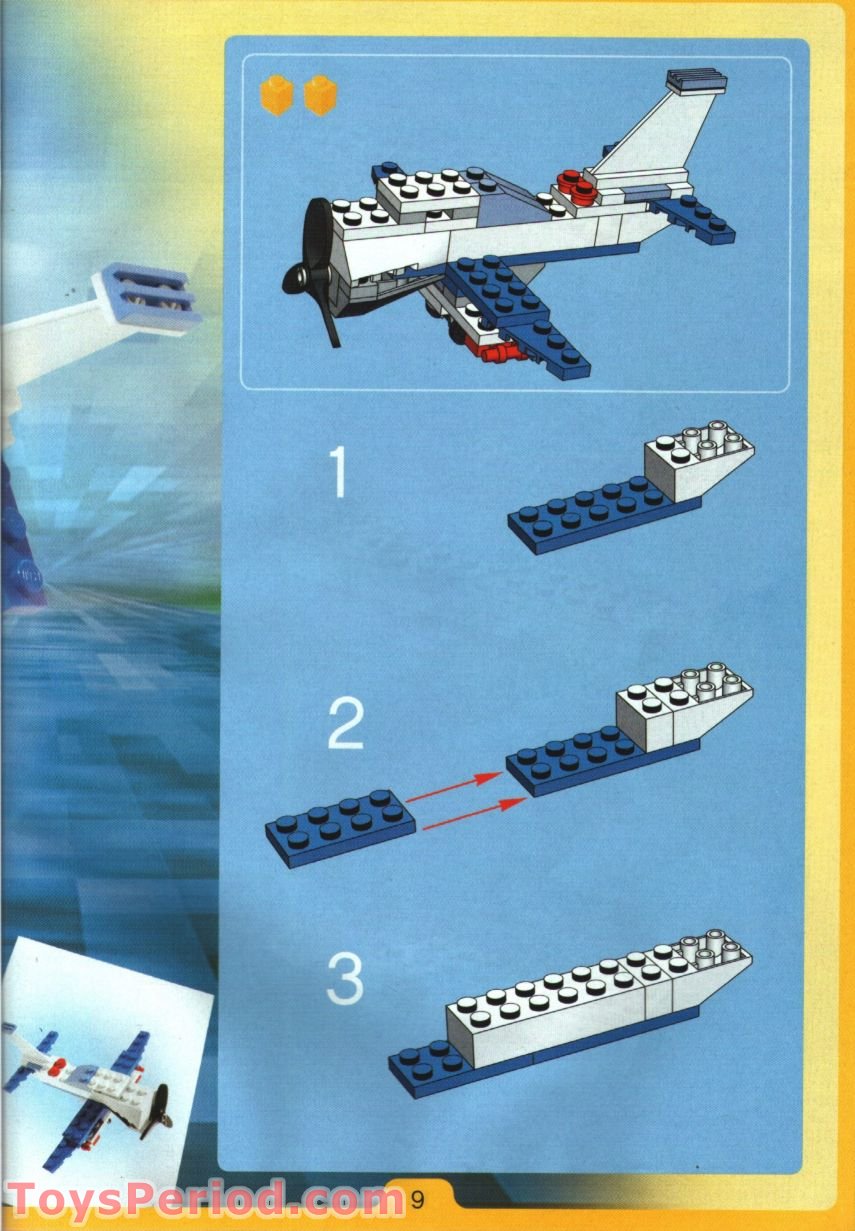 LEGO 4098 High Flyers Instructions and Parts List