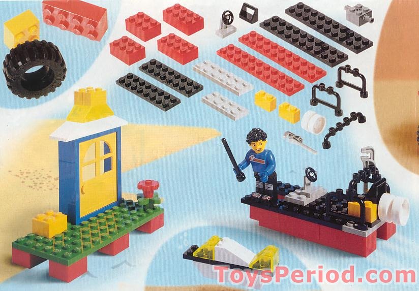 LEGO 4173 Max's Pitstop Instructions and Parts List