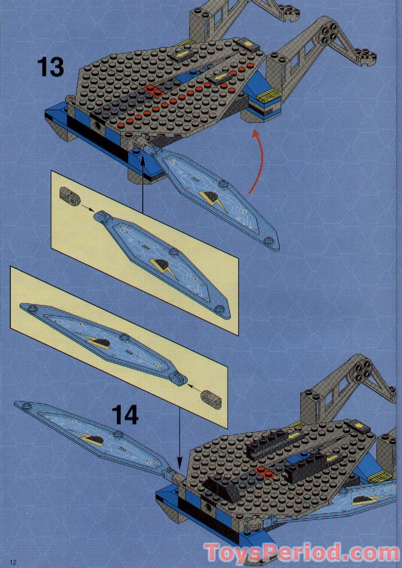 LEGO 6969 Celestial Stinger Instructions and Parts List