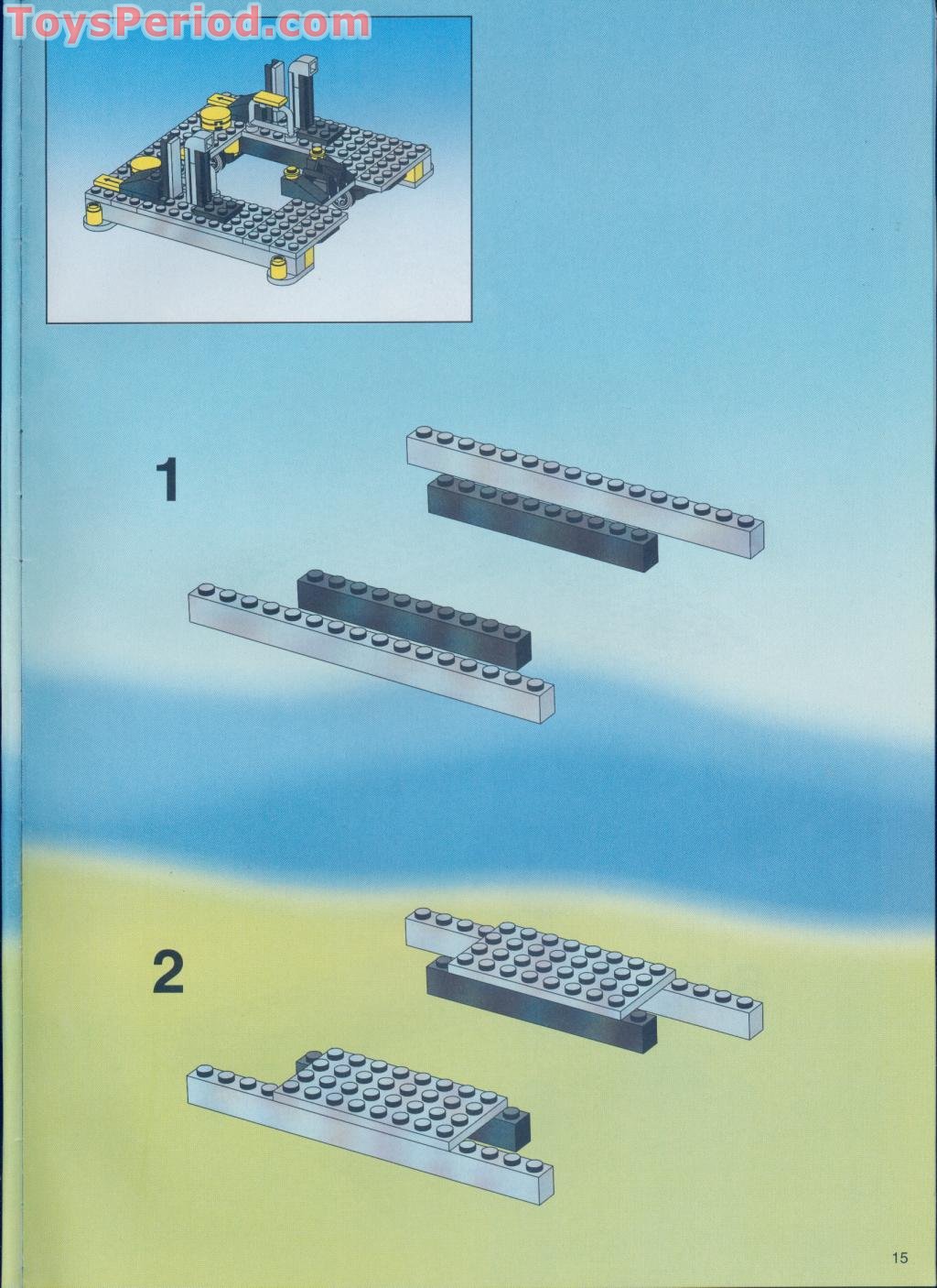LEGO 6339 Shuttle Launch Pad Instructions and Parts List