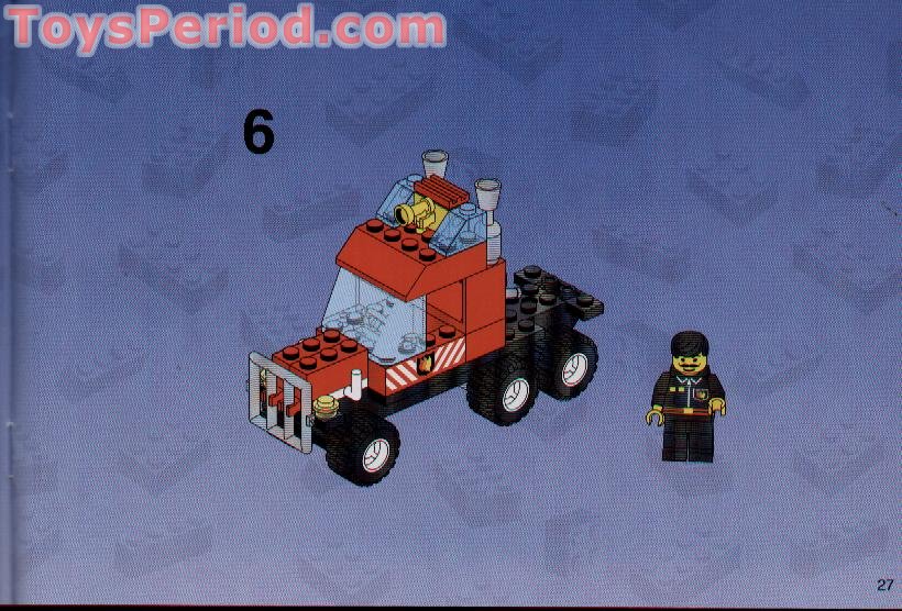 LEGO 6464 Super Rescue Complex Instructions and Parts List