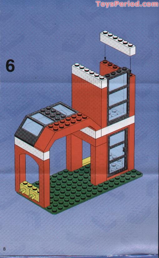 LEGO 6464 Super Rescue Complex Instructions and Parts List