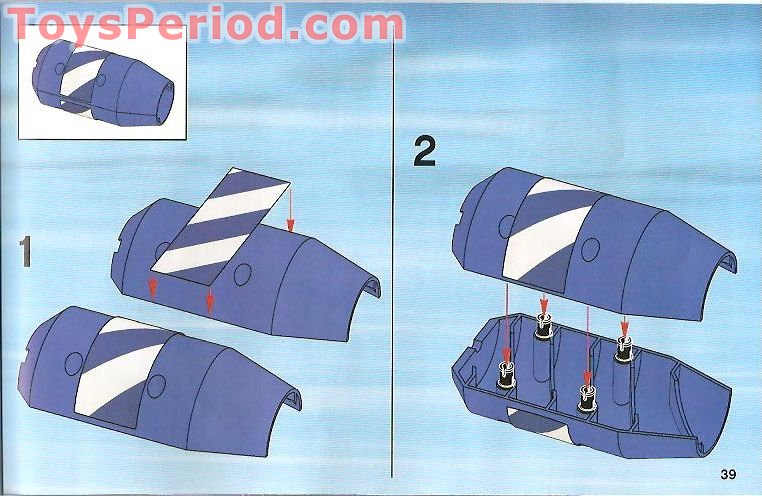 LEGO 7990 Cement Mixer Instructions and Parts List