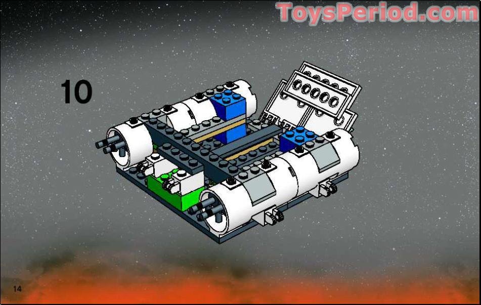 LEGO 7264 Imperial Inspection Instructions and Parts List