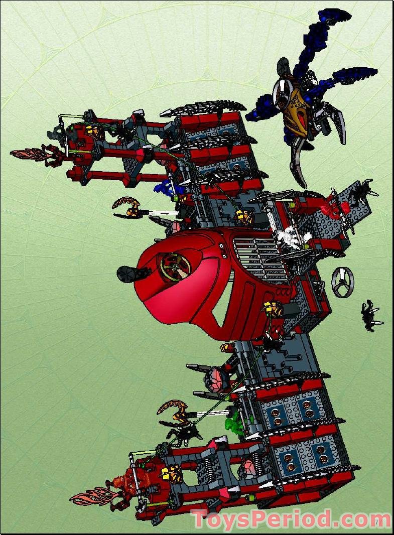 LEGO 8759 Battle of Metru Nui Instructions and Parts List