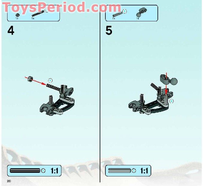 LEGO 8991 Tuma Instructions and Parts List