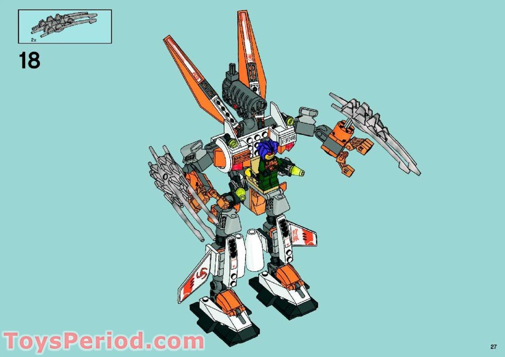 LEGO 8108 Mobile Devastator Instructions and Parts List