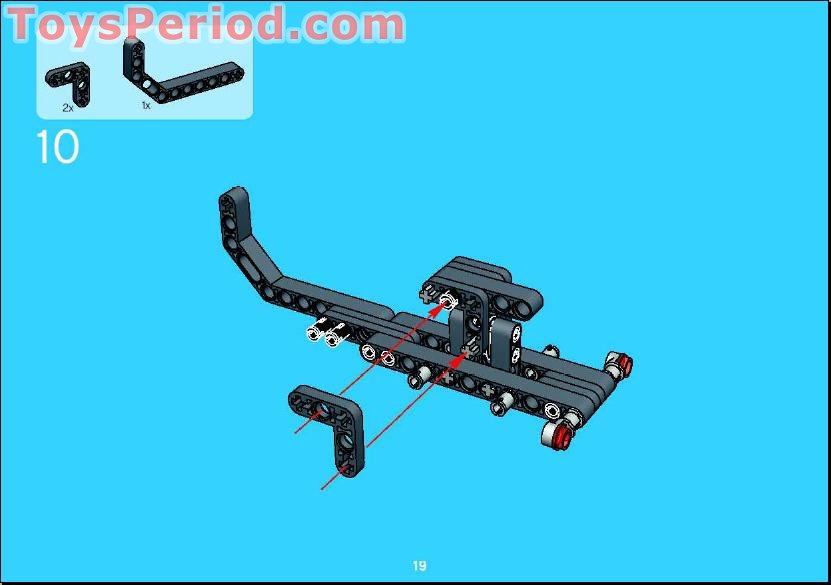 LEGO 8433 Cool Movers Instructions and Parts List