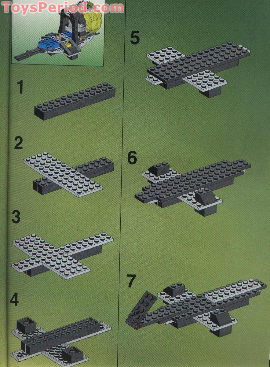 LEGO 2154 Robo Master Instructions and Parts List