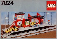 LEGO 7824 Railway Station Instructions and Parts List