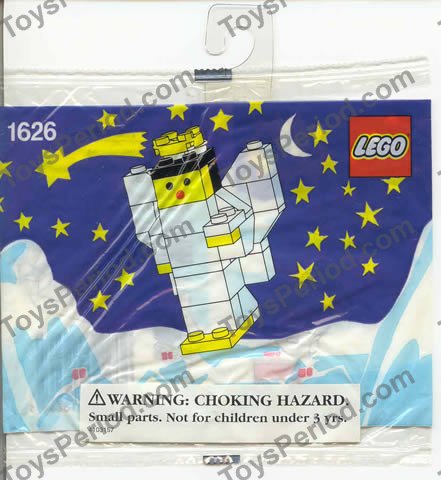 LEGO 1626 Angel Instructions and Parts List