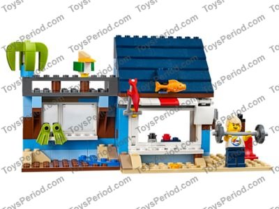LEGO 31063 Beachside Vacation Set Parts List