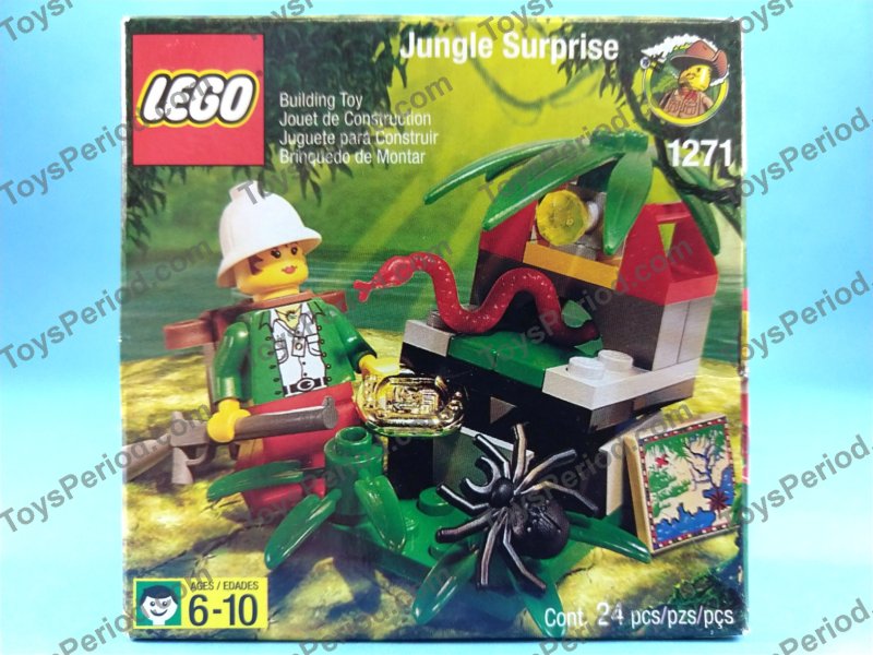 Adventurers Sets - LEGO 1271 Jungle Surprise Classic 1999 Adventurers ...