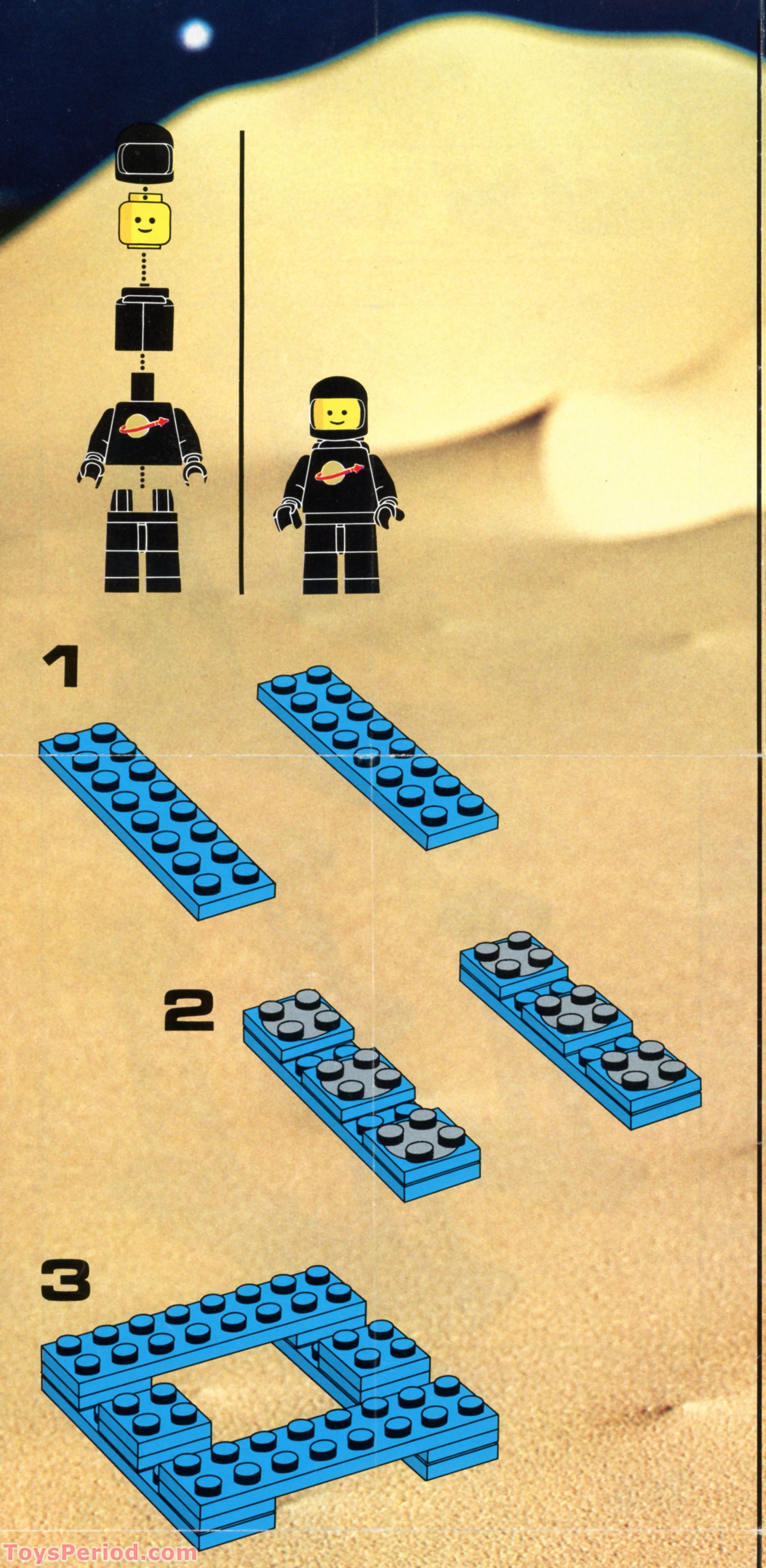 LEGO 6882 Walking Astro Grappler Instructions and Parts List