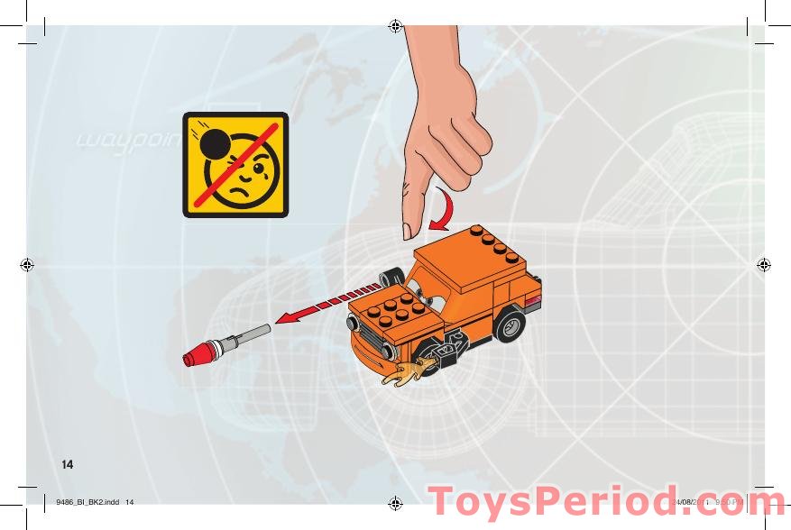 LEGO 9486 Oil Rig Escape Instructions and Parts List