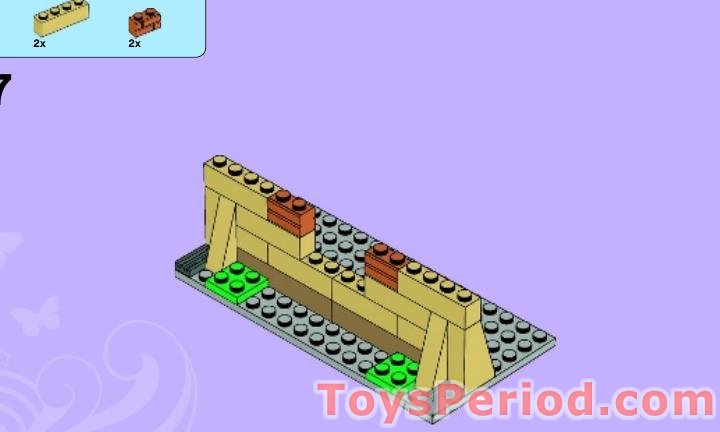 LEGO 3185 Summer Riding Camp Instructions and Parts List