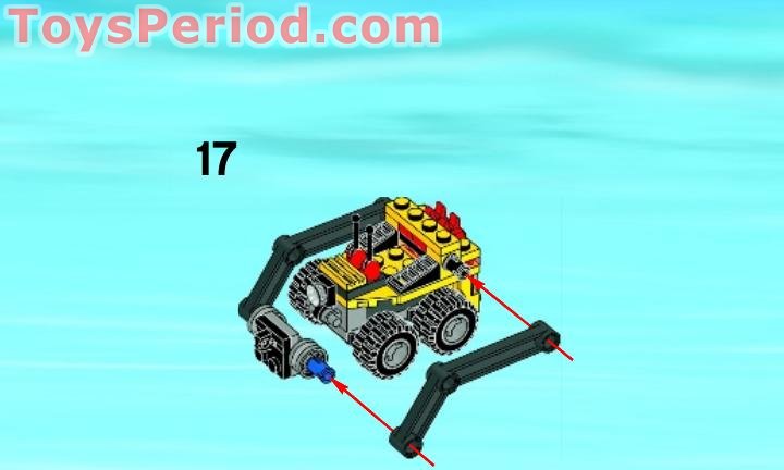 LEGO 4201 Loader and Tipper Instructions and Parts List