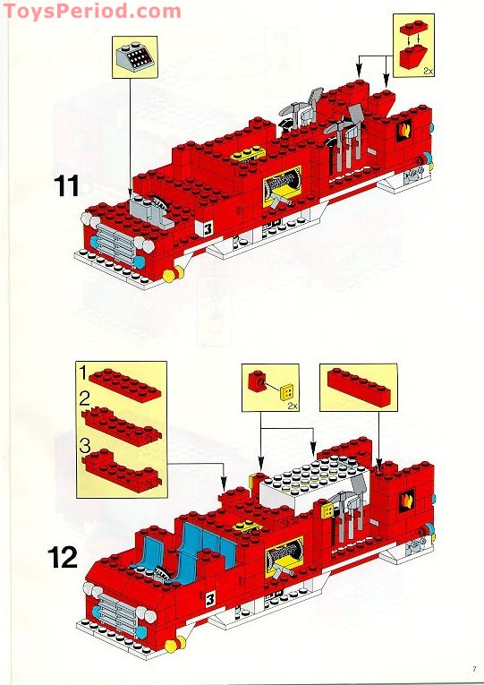 LEGO 735 Basic Building Set with Electric System, 7 Plus Instructions ...