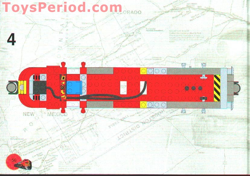 LEGO 10020-1 Santa Fe Super Chief, Standard Edition Instructions and ...
