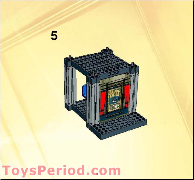 LEGO 4860 Doc Ock's Cafe Attack Instructions and Parts List