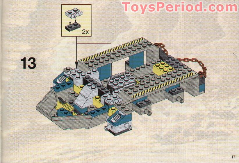 LEGO 4970 Chrome Crusher Instructions and Parts List