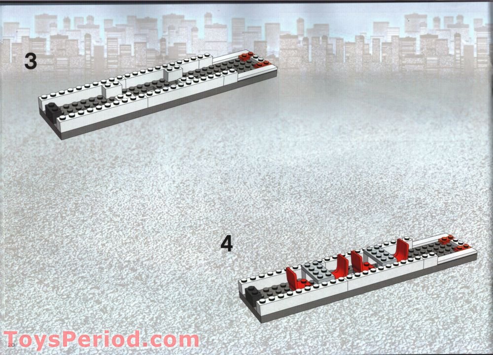 LEGO 4511 High Speed Train Instructions and Parts List