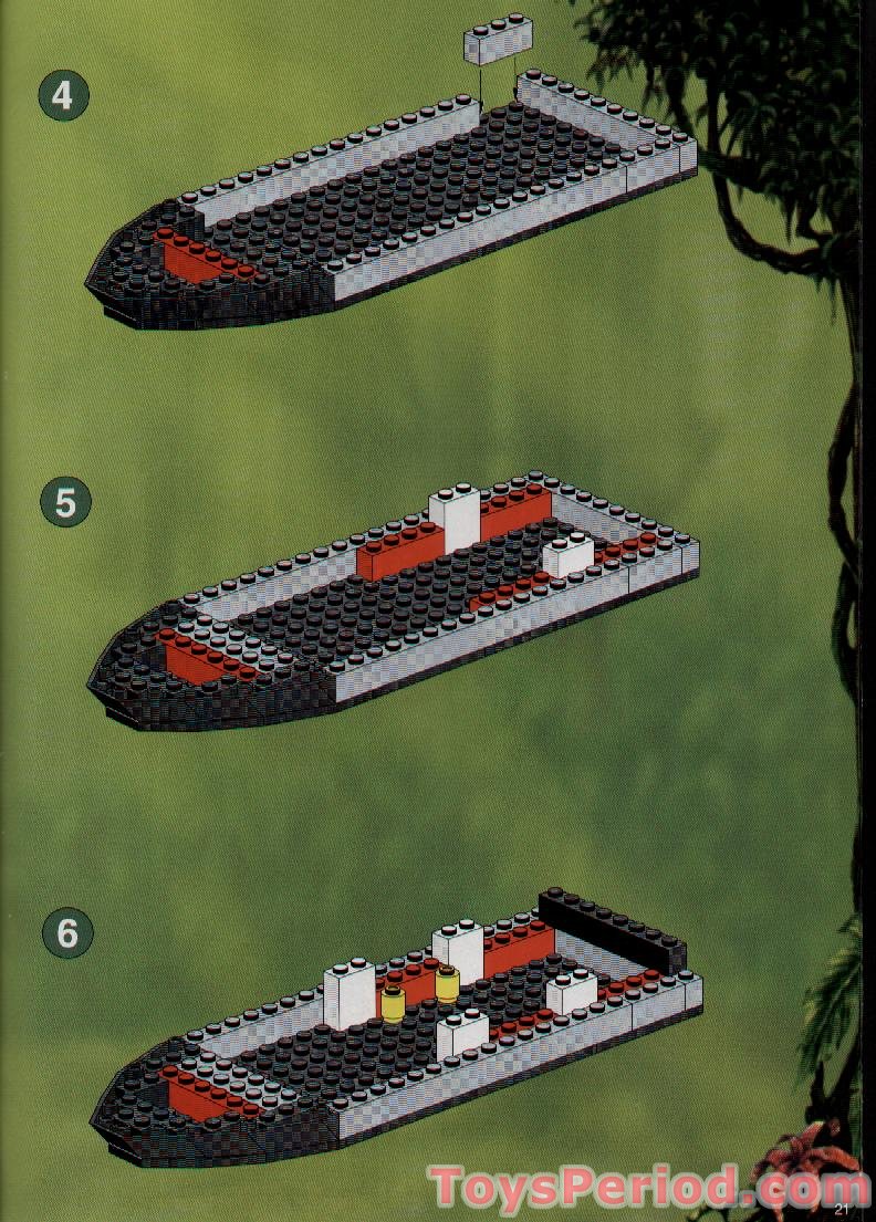 LEGO 5976 River Expedition Instructions and Parts List
