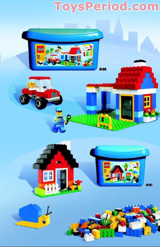 LEGO 6186 Build Your Own LEGO Harbor Instructions and Parts List