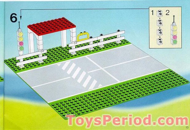 LEGO 6551 Checkered Flag 500 Instructions and Parts List