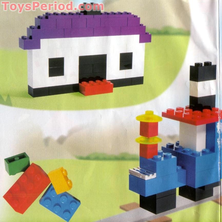 LEGO 7825 Creator Bucket Instructions and Parts List