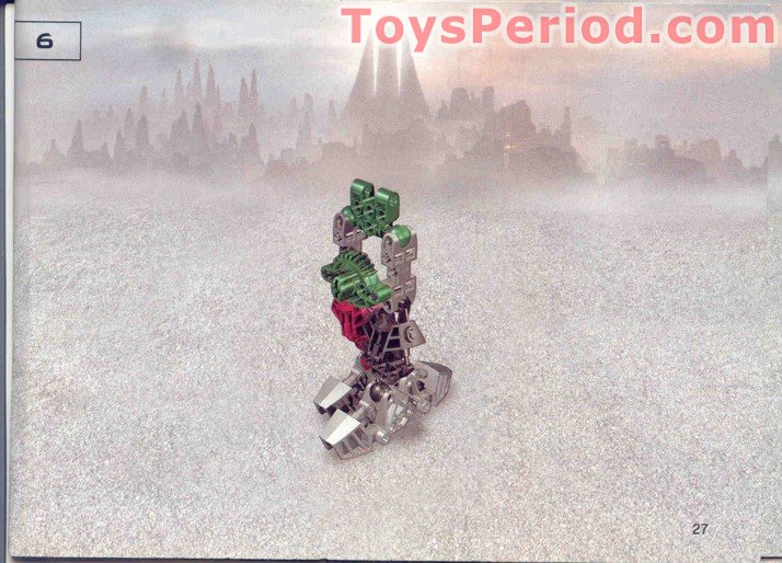 LEGO 8614-1 Vahki Nuurakh Instructions and Parts List