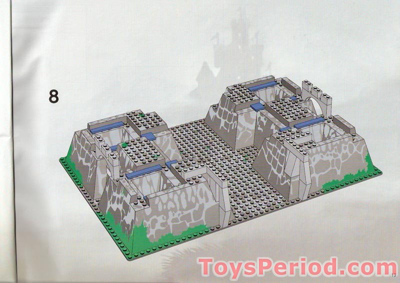 LEGO 8781 Castle of Morcia Instructions and Parts List