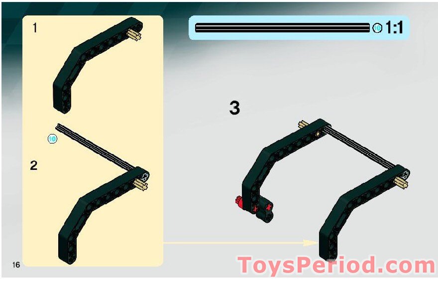 LEGO 8162 Race Rig Instructions and Parts List