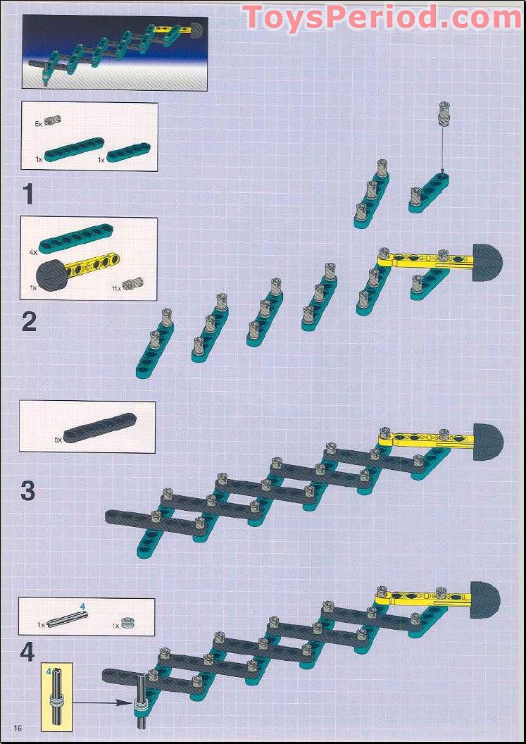 LEGO 8257 Cyber Strikers Instructions and Parts List