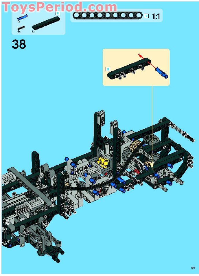 LEGO 8297 Off Roader Instructions and Parts List