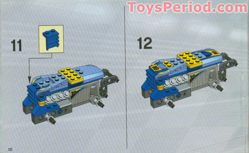 LEGO 8383 Nitro Terminator Instructions and Parts List