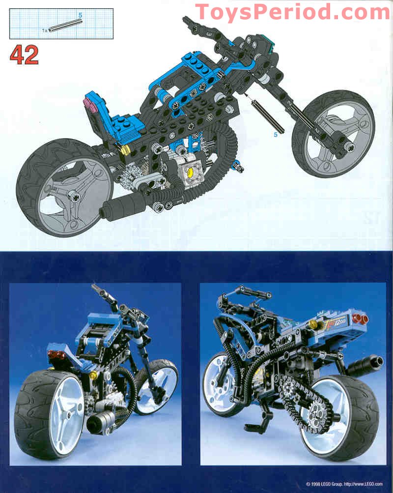 LEGO 8417 Mag Wheel Master Instructions and Parts List